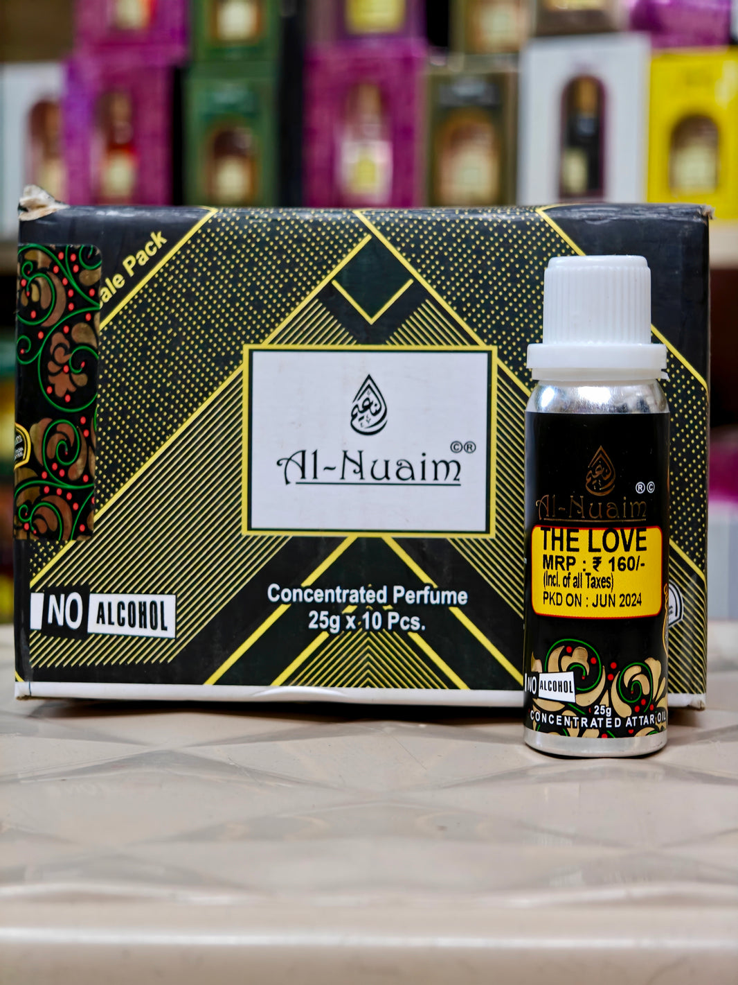 Al Nuaim 1200 Shots Figo Black Great Fragrance Long Lasting Perfume ...